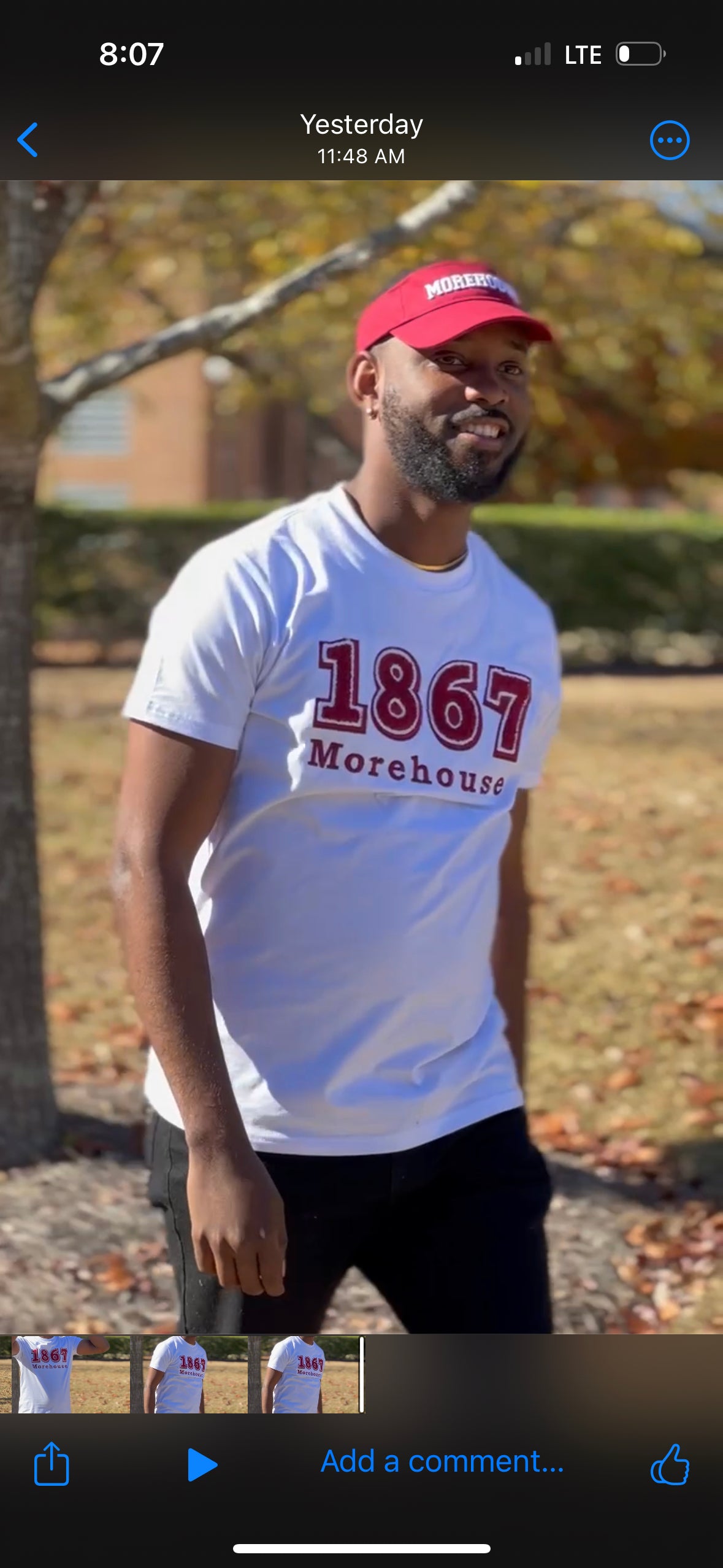 Morehouse White 1867 Founding Year Tee – Your HBCU